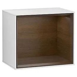 Villeroy & Boch Villeroy und Boch Finion Regalmodul G580GNMT 41,8x35,6x27cm, Emotion, Regal Walnut Veneer, White matt lacquer