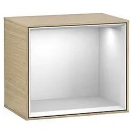 Villeroy & Boch Villeroy und Boch Finion Regalmodul G580MTPC 41,8x35,6x27cm, Emotion, Regal White Matt, Oak Veneer