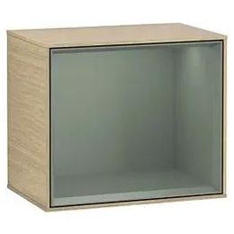 Villeroy & Boch Villeroy und Boch Finion Regalmodul G590GMPC 41,8x35,6cm, Ladestation, Emotion, Regal Olive Matt, Oak Veneer