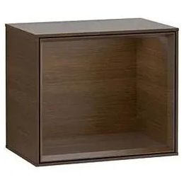 Villeroy & Boch Villeroy und Boch Finion Regalmodul G590GNGN 41,8x35,6cm, Ladestation, Emotion, Regal Walnut Veneer, Walnut veneer