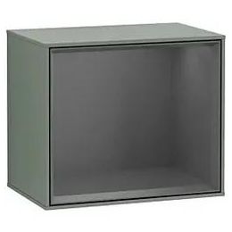 Villeroy & Boch Villeroy und Boch Finion Regalmodul G590GKGM 41,8x35,6cm, Ladestation, Emotion, Regal Antracite Matt, Olive Matt Lacquer