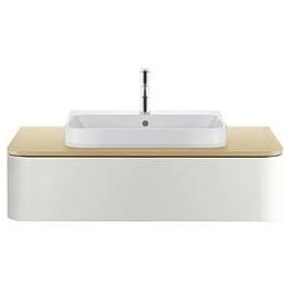 Duravit Happy D.2 Möbel Waschtisch 23186500271 65 x 50,5 cm, weiss, wondergliss, 1 Hahnloch