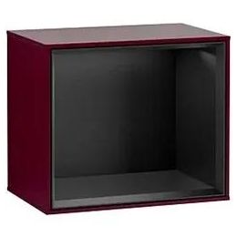 Villeroy & Boch Villeroy und Boch Finion Regalmodul G580PDHB 41,8x35,6x27cm, Emotion, Regal Black Matt, Peony Matt