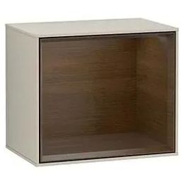 Villeroy & Boch Villeroy und Boch Finion Regalmodul G590GNHH 41,8x35,6cm, Ladestation, Emotion, Regal Walnut Veneer, Sand Matt Lacquer