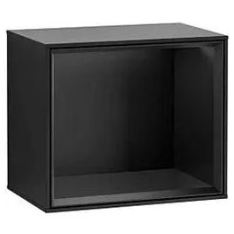 Villeroy & Boch Villeroy und Boch Finion Regalmodul G590PDPD 41,8x35,6cm, Ladestation, Emotion, Regal Black Matt, Black matt lacquer