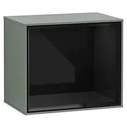 Villeroy & Boch Villeroy und Boch Finion Regalmodul G590PHGM 41,8x35,6cm, Ladestation, Emotion, Regal Glossy Black, Olive Matt Lacquer