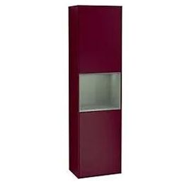 Villeroy & Boch Villeroy und Boch Finion Hochschrank F460GMHB 41,8x151,6x27cm, links, Regal Olive Matt Lacquer, Peony Matt