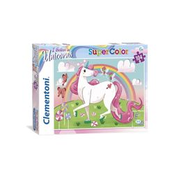 Clementoni 104 pcs. Puzzles Kids SuperColors Unicorn