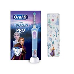 Oral-B Elektrische Zahnbürste Vitality Pro Kids Frozen + case