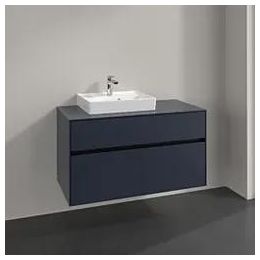 Villeroy & Boch Villeroy und Boch Collaro Waschtischunterschrank C01400VQ 100x54,8x50cm, Waschtisch links, marine blue