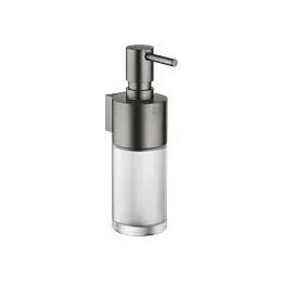 Dornbracht Spender 83435970-99 Wandmodell, Flasche aus Kristallglas, matt, Dark Platinum matt