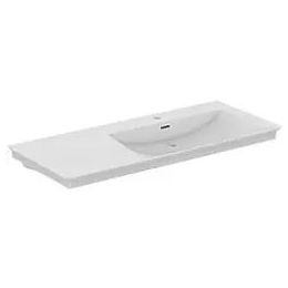 Ideal Standard La Dolce Vita Möbel-Waschtisch E2633MA 126x53,5x14,5cm, 1 Hahnloch, mit Überlauf, weiß Ideal Plus