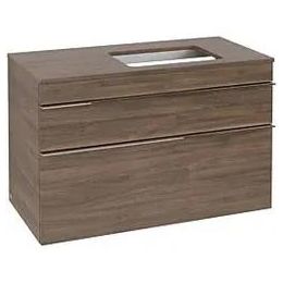 Villeroy & Boch Villeroy und Boch Venticello Waschtisch-Unterschrank A94301VH 95,7 x 60,6 x 50,2 cm, Waschtisch rechts, Griff Chrom, arizona oak