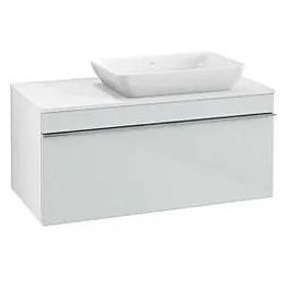 Villeroy & Boch Villeroy und Boch Venticello Waschtisch-Unterschrank A94801RE 95,7 x 43,6 x 50,2 cm, Waschtisch rechts, Griff Chrom, Glass Glossy White