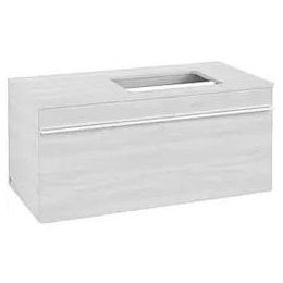 Villeroy & Boch Villeroy und Boch Venticello Waschtisch-Unterschrank A94802E8 95,7 x 43,6 x 50,2 cm, Waschtisch rechts, Griff White, White Wood