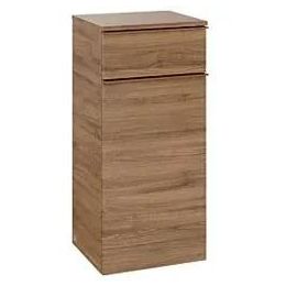 Villeroy & Boch Villeroy und Boch Venticello Seitenschrank A95015RH 40,4x86,6x37,2cm, Anschlag rechts, Griff Copper, Kansas Oak