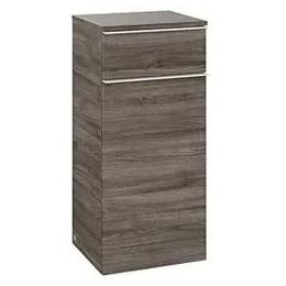 Villeroy & Boch Villeroy und Boch Venticello Seitenschrank A95012RK 40,4x86,6x37,2cm, Anschlag rechts, Griff White, Stone Oak