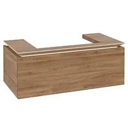 Villeroy & Boch Villeroy und Boch Legato Waschtischunterschrank B69400RH 100x38x50cm, Waschtisch mittig, Kansas Oak