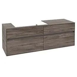 Villeroy & Boch Villeroy und Boch Collaro Waschtischunterschrank C02600RK 160x54,8x50cm, Waschtisch links, Stone Oak