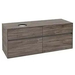 Villeroy & Boch Villeroy und Boch Collaro Waschtischunterschrank C04600RK 140x54,8x50cm, Waschtisch links, Stone Oak