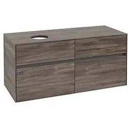 Villeroy & Boch Villeroy und Boch Collaro Waschtischunterschrank C04200RK 120x54,8x50cm, Waschtisch links, Stone Oak