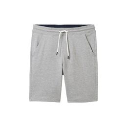 Tom Tailor Herren Basic Sweatshorts, grau, Meliert, Gr. S