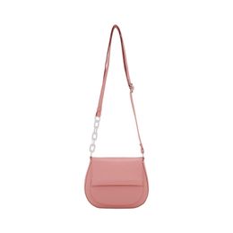 Tom Tailor Denim Damen Anne Überschlagtasche, rosa, Uni, Gr. ONESIZE