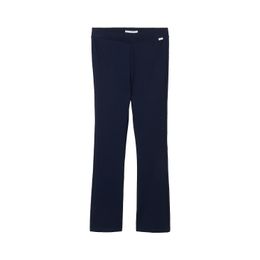 Tom Tailor Mädchen Flared Leggings, blau, Uni, Gr. 104/110