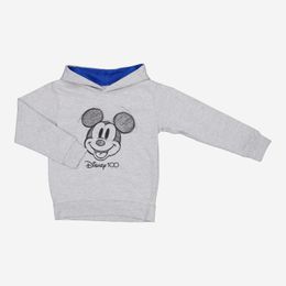 TK Maxx Grauer Kapuzenpullover mit Micky-Maus-Motiv