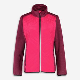 TK Maxx Pink-schwarze Jacke mit Stehkragen