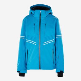 TK Maxx Blaue Skijacke mit Kapuze