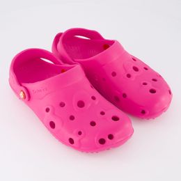 TK Maxx Pinke Slides mit Perforation