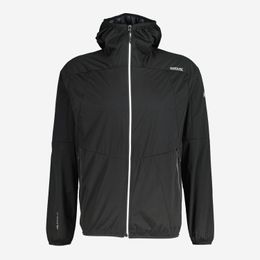 TK Maxx Schwarze Tarvos VII Windbreaker-Jacke mit Kapuze