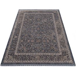 Teppich OCI DIE TEPPICHMARKE "SOLIST TABI" Teppiche Gr. B: 240cm, 7mm, L: 340cm, blau Wohnzimmer