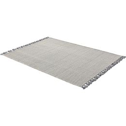 Schöner Wohnen Kollektion Teppich SCHÖNER WOHNEN-KOLLEKTION "Insula" Teppiche Gr. B: 140 cm 1 St., 6 mm, L: 200 cm, grau natürliche WolleBaumwolle, Wohnzimmer, Schlafzimmer, warmes Raumklima