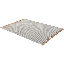 Schöner Wohnen Kollektion Teppich "Insula" Gr. 3, rosa, B:140cm H:6mm L:200cm, Baumwolle, Wolle, SCHÖNER WOHNEN-KOLLEKTION, Teppiche, natürliche Wolle/Baumwolle, Wohnzimmer, Schlafzimmer, warmes Raumklima