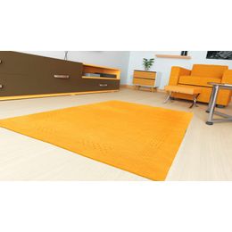 Wollteppich morgenland "Nova - Gabbeh Teppich Loribaft Perser" Teppiche Gr. B: 200 cm 1 St., L: 300 cm, goldfarben Flachgewebe