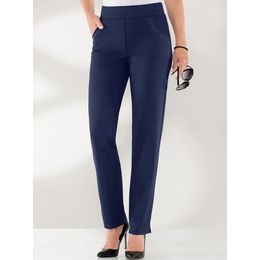 Jerseyhose Lady Gr. 38, Normalgrößen, blau (marine) Damen Hosen