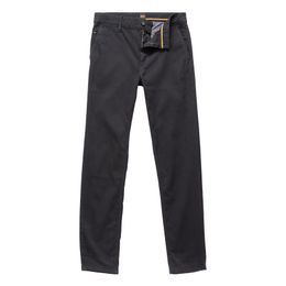 Chinohose BOSS Orange "Chino_tapered" Gr. 33, Länge 32, schwarz (001_black) Herren Hosen mit BOSS Logo hinten