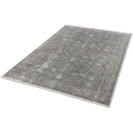 Teppich Astra "Scala 6621 223" Teppiche Gr. B: 80cm, 7mm, L: 150cm, grau eleganter seidiger Flor, Viskoseteppich, Orient Optik