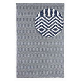 Outdoorteppich morgenland "In- & Outdoor Teppich - Heaven braun" Teppiche Gr. B: 160 cm 1 St., L: 230 cm, blau In und Outdoor geeignet