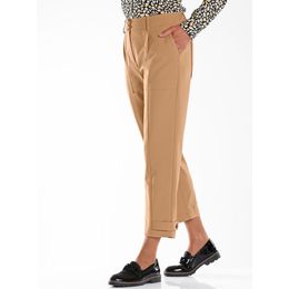 7/8-Hose Inspirationen Gr. 36, Normalgrößen, braun (camel) Damen Hosen