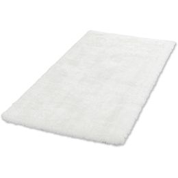 Schöner Wohnen Kollektion Hochflor-Teppich SCHÖNER WOHNEN-KOLLEKTION "Heaven" Teppiche Gr. B: 80 cm 1 St., 50 mm, L: 150 cm, weiß besonders weich durch Microfaser, Wohnzimmer