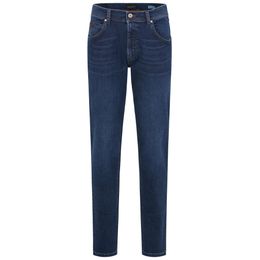 5-Pocket-Jeans Bugatti Gr. 38, Länge 32, blau Herren Jeans