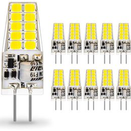 G4-LED-Lampe 12 vac/dc, Kaltweiß 6000 k, 2 w, 220 lm, Leuchtmittel entsprechen 20 w Halogen, nicht dimmbar, 10 Stück [Energieklasse e]