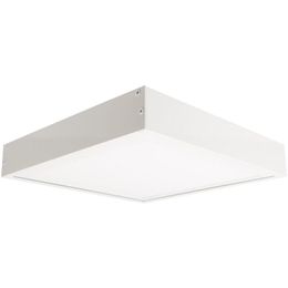 Efectoled - LED-Panel 60x60 cm 40W 5200lm High Lumen lifud + Oberflächenbausatz 6000K lifud Nicht Dimmbar Individuell Kaltweiß