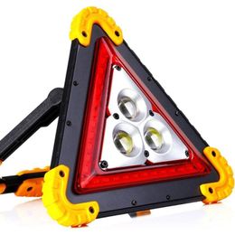 LED-Arbeitsleuchte, wiederaufladbar, tragbar, wasserdicht, LED-Flutlichter für Outdoor-Camping, Wandern, Notfall-Autoreparatur und Pannenhilfe