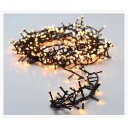 Spetebo - led Weihnachts Lichterkette warm weiß - 24 m / 1200 led - Weihnachtsbaum Deko Beleuchtung für Außen und Innen