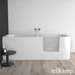 Tellkamp Salida R Raumspar-Whirlwanne mit Tür, Einbau, W100-044-S0-AUF/WG,