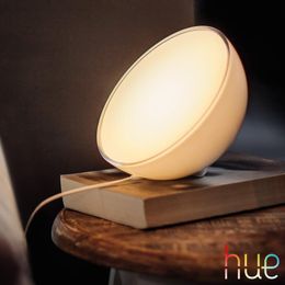 Philips Hue Go RGBW Akku LED aufladbare Tischleuchte mit Dimmer, 8718696173992,